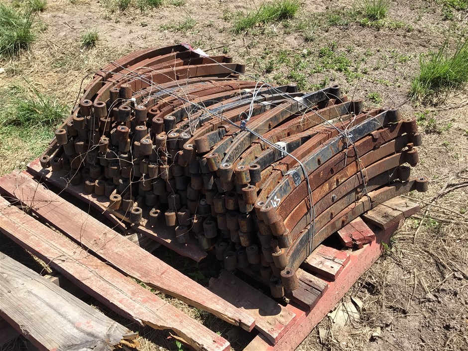 Part Pallet Qty Leaf Spring Auction (0043-7047522) | Grays Australia