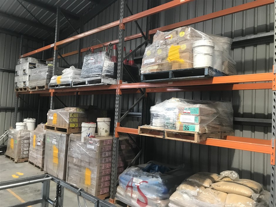 1 x Kolby 3 Bay Pallet Racking Auction (0162-3027029) | Grays Australia