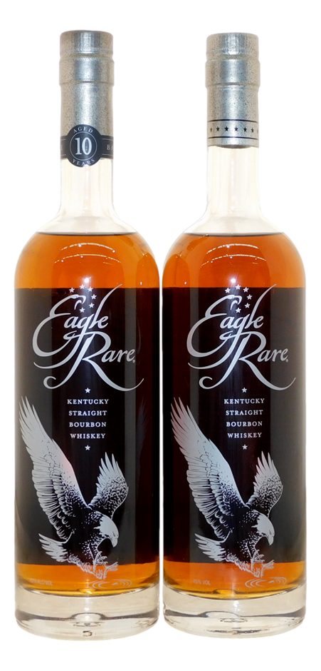 Eagle Rare Bourbon Whisky Aged 10 years (2x 700mL) Auction (0021-10724879) | Grays Australia