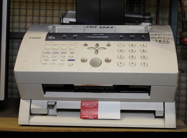 Canon FAX-L220 Plain Paper Fax Machine Auction (0176-9000081) | Grays Australia