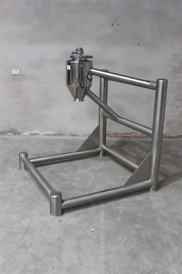 Stainless Steel Hopper in Frame, "GEA" Auction (0005-5054315) | Grays ...