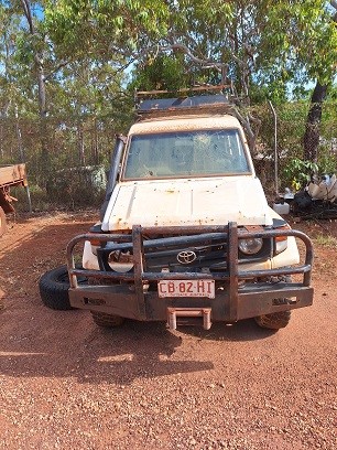 2003 Toyota Land Cruiser Troop Carrier 4WD Wagon (Salvage) Auction ...