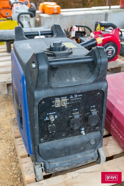 Kings 3500i Portable Petrol 3.5kW Generator Auction (0025-5053952 ...