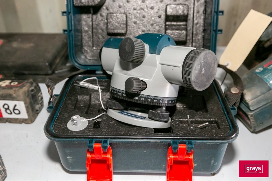 Bosch GOL32D Dumpy Level in Poly Case (As New) Auction (0078-5053952) | Grays Australia