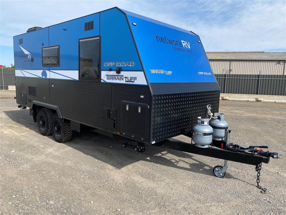 2022 NETWORK RV 18.6`` TERRAIN STUFF OFF ROAD CARAVAN Auction (0001 ...