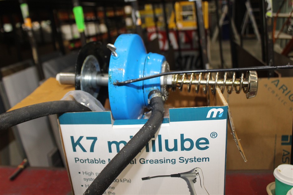 MacNaught K7 Mini lube Portable Manual Greasing System Auction (0092 ...