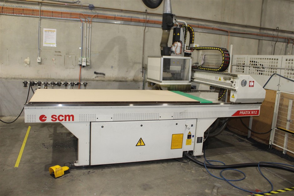 2007 SCM PRATIX N12 CNC Router Auction (0012-5054183) | Grays Australia
