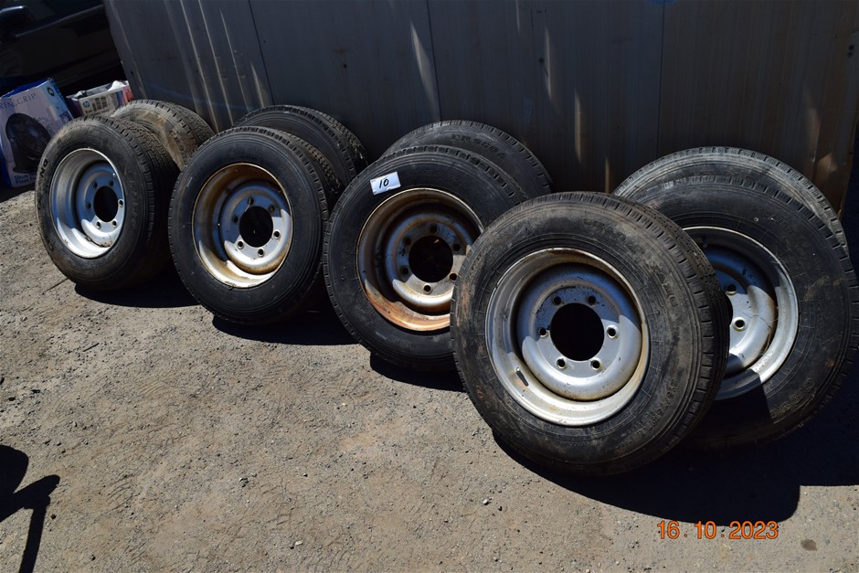 (Bid Price Per Each) As New Tyres and Rims Auction (0010-9045672 ...