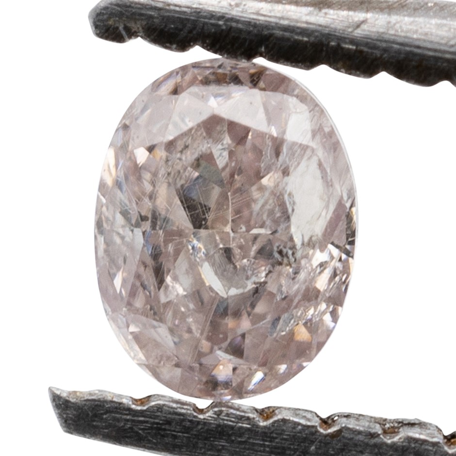 0.13ct Genuine Untreated Pink Diamond Auction (0001-2556198) | Grays ...