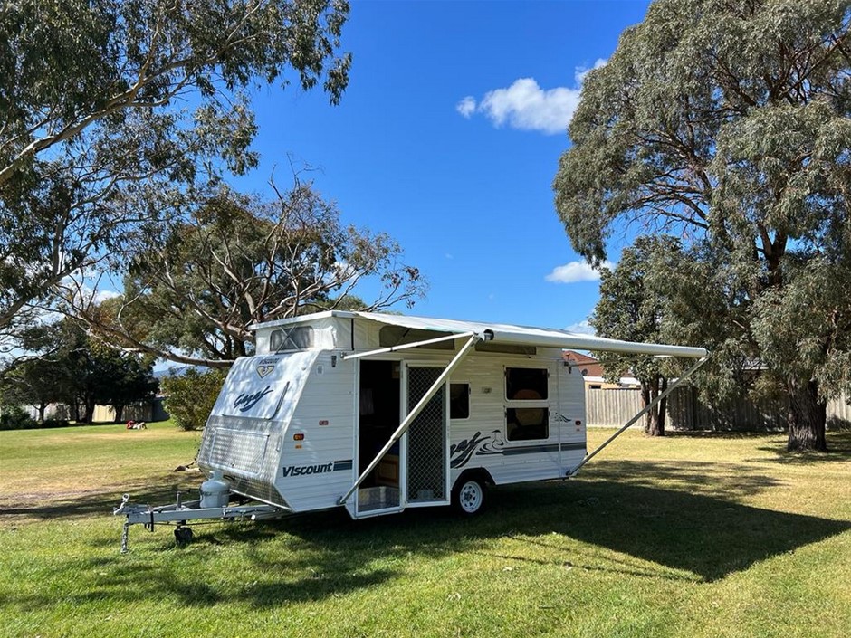 2005 VISCOUNT GAZELLE POP TOP CARAVAN Auction (0001-21012677) | Grays ...