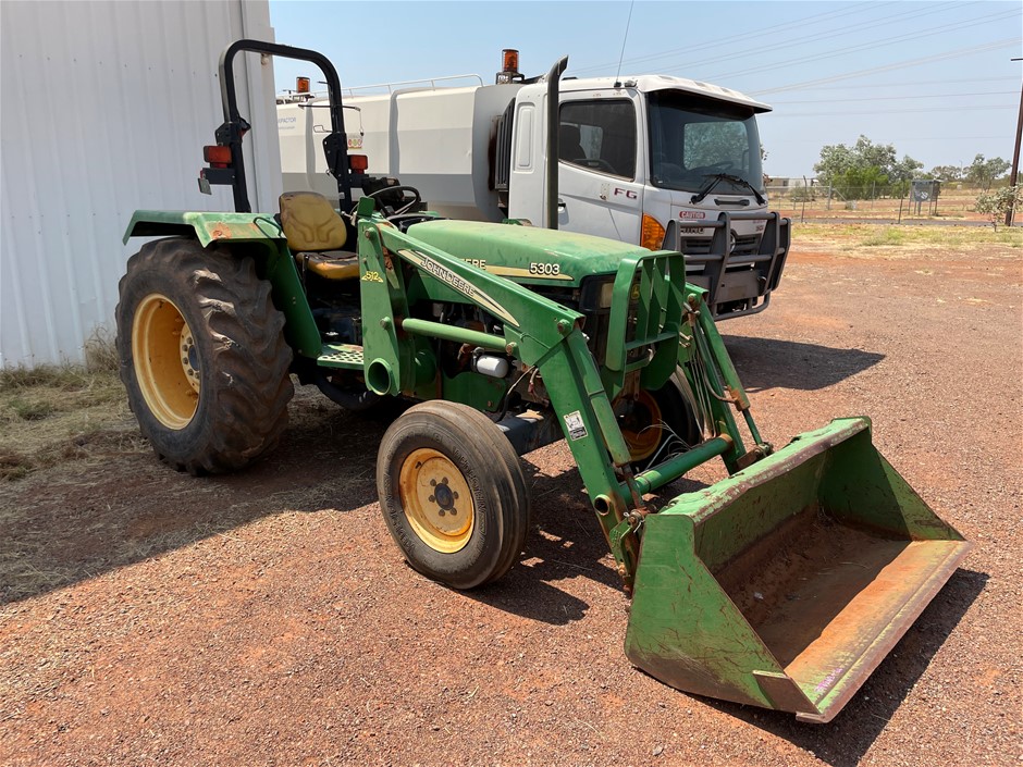 2007 John Deere 5303 Front End Loader Tractor Auction (0034-8018003 ...