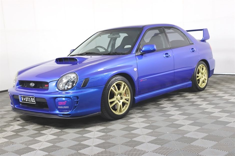 2001 Subaru Impreza WRX AWD STi S44 Manual Sedan Auction (0001-20084332) | Grays Australia