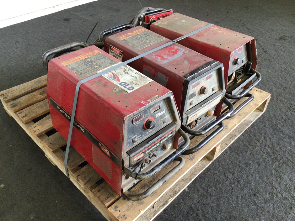 3 x Lincoln Electric Invertec® V350-PRO Auction (0367-7048915) | Grays ...