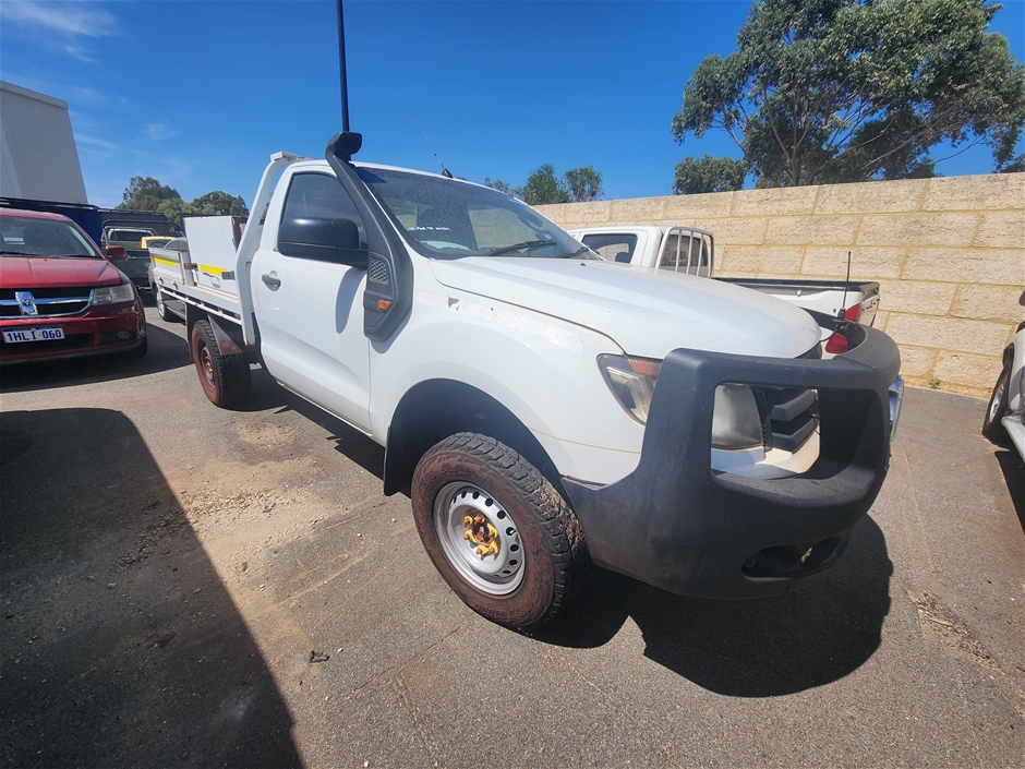 2013 Ford Ranger XL 4X4 PX Turbo Diesel Automatic Cab Chassis Auction ...