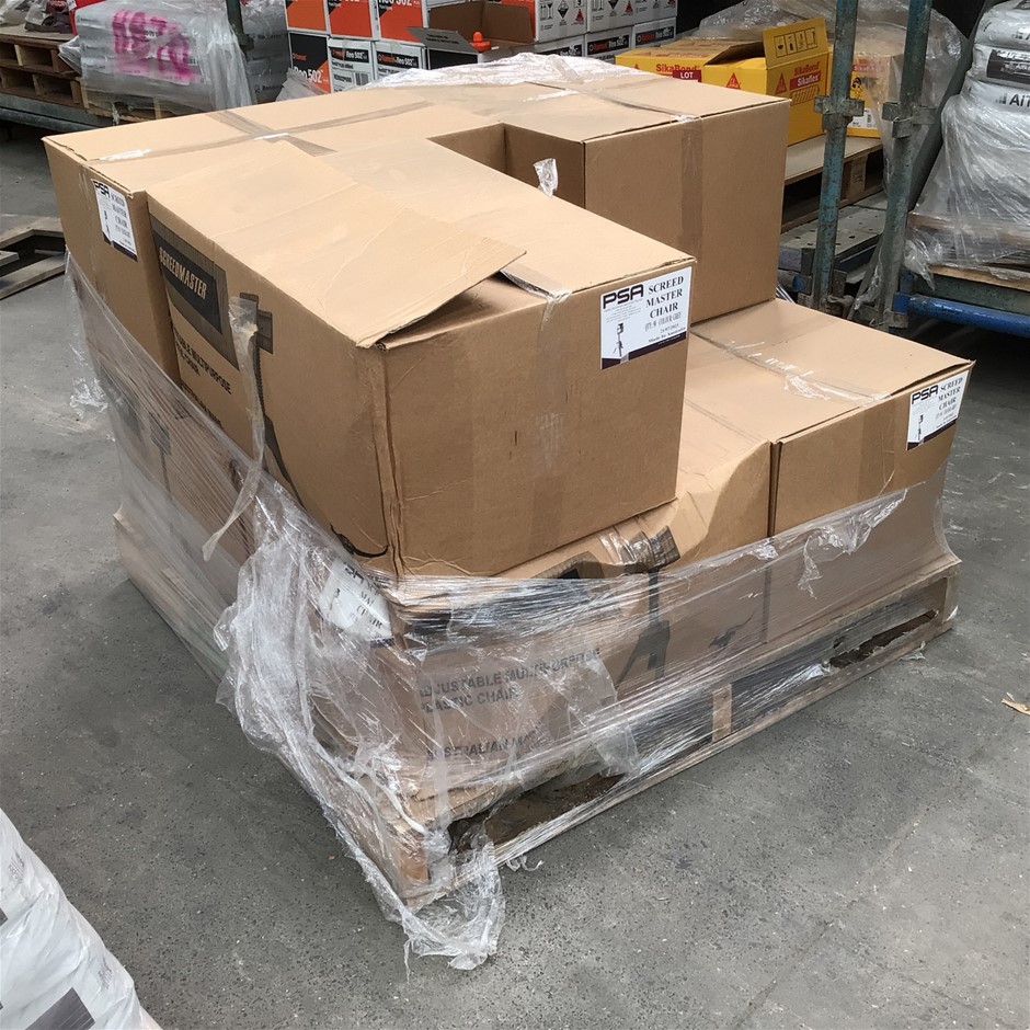 7x Boxes Of PSA Screed Master Chairs Auction (0045-3027420) | Grays ...