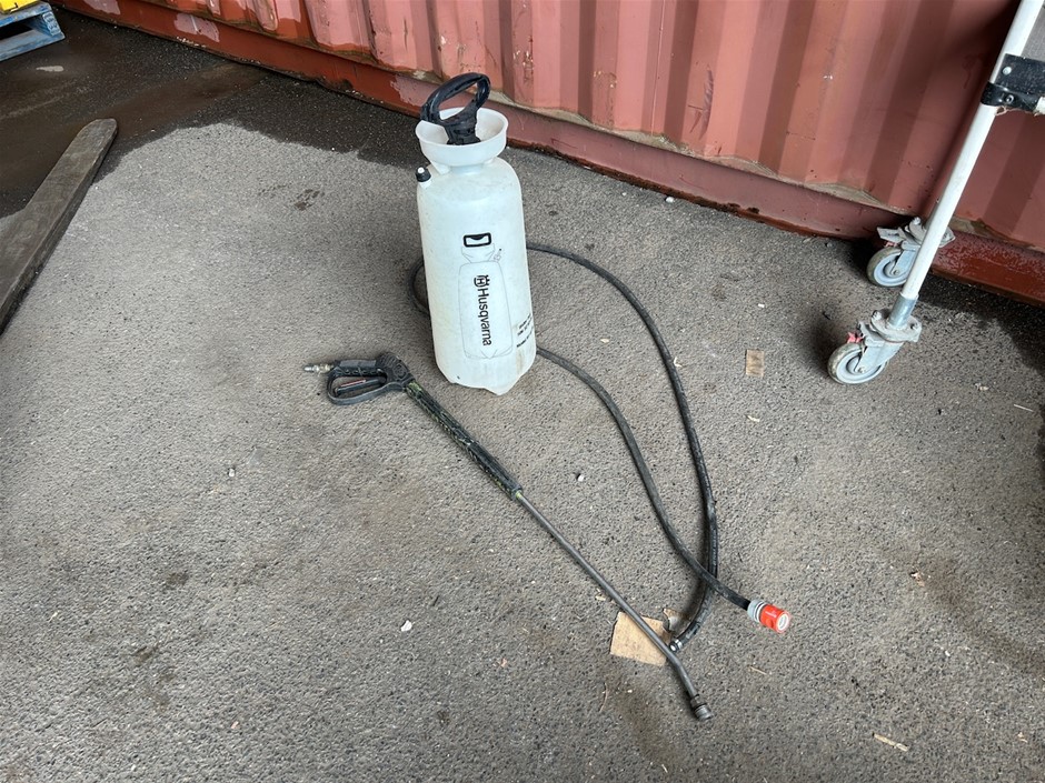Husqvarna Plastic Water Tank Auction (0047-3027384) | Grays Australia