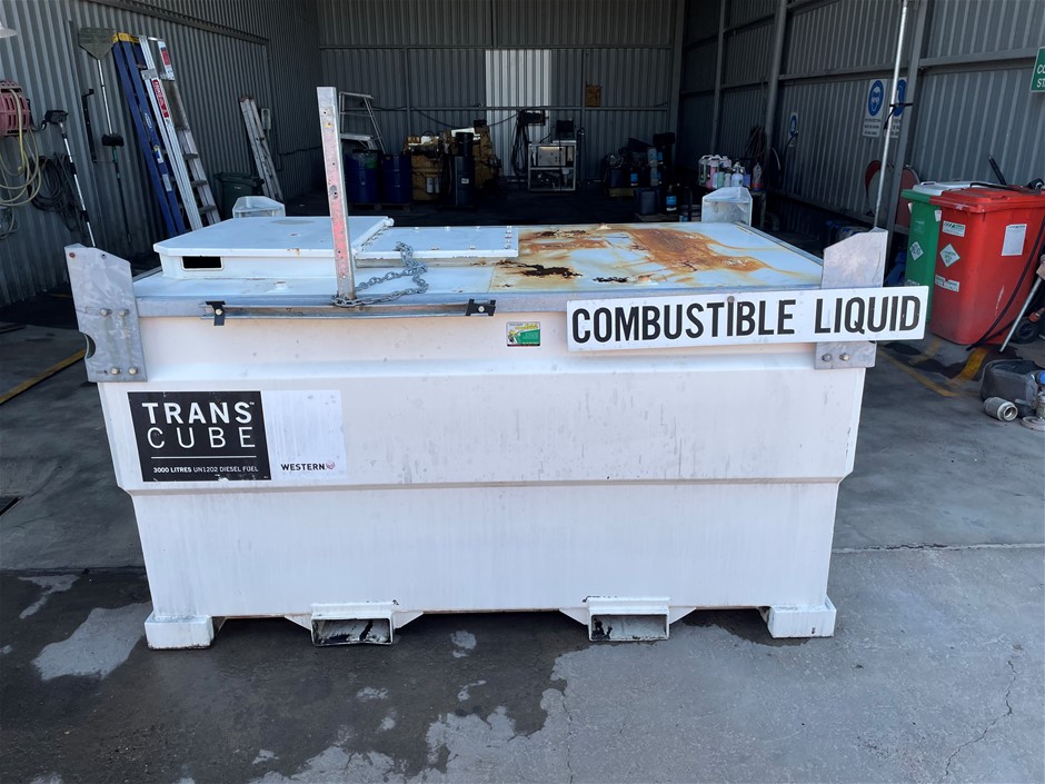 2007 Transcube 30TCG 3000L Fuel Tank Auction (0001-7048175) | Grays ...