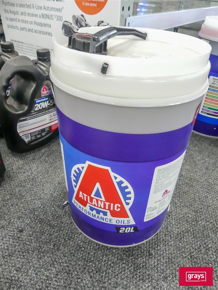 Atlantic Lubricants Supertronic 15W-40 CI-4 Unused Diesel Engine Oil ...
