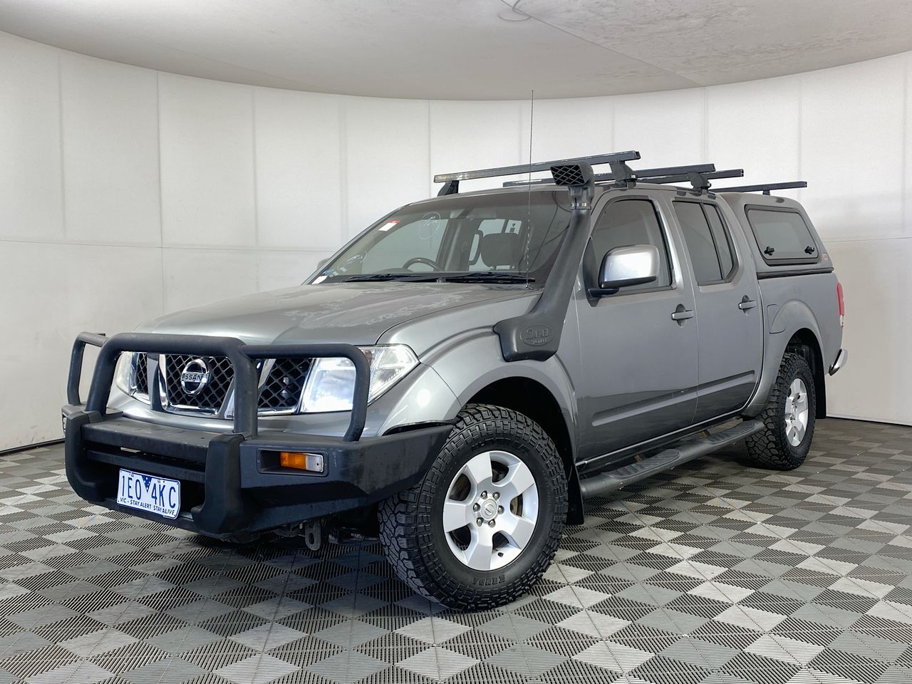 2010 Nissan Navara ST (4x4) D40 Turbo Diesel Manual Dual Cab Auction ...