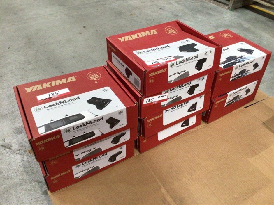Qty 9x Unused Yakima Lock 'n' Load Leg Kits Auction (0135-7048168 ...