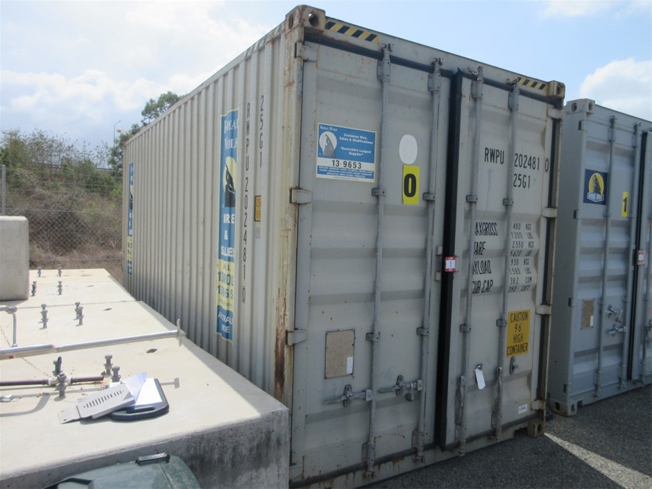 20' Shipping Container Auction (0001-7048216) | Grays Australia