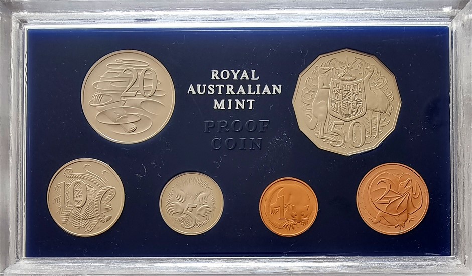 1981 PROOF DECIMAL COIN SET Auction (0016-2556363) | Grays Australia