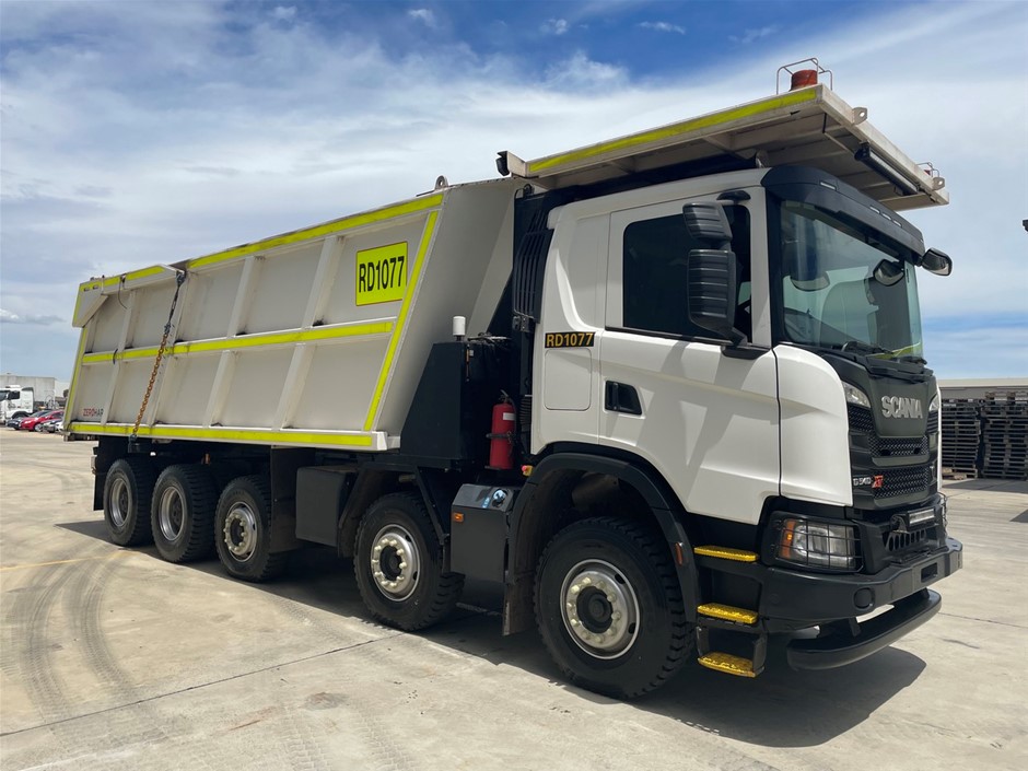 2021 Scania G540 XT 10 x 4 Tipper Truck 30m3 Auction (0002-8018045 ...