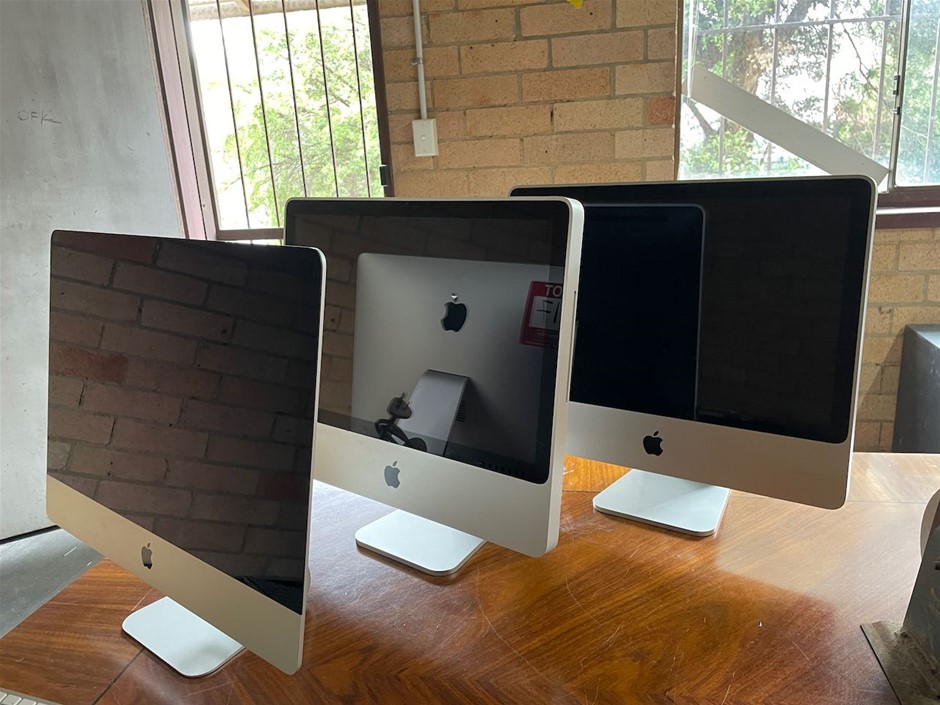 3 x Apple iMAC Computers including Auction (0117-5054638) | Grays Australia