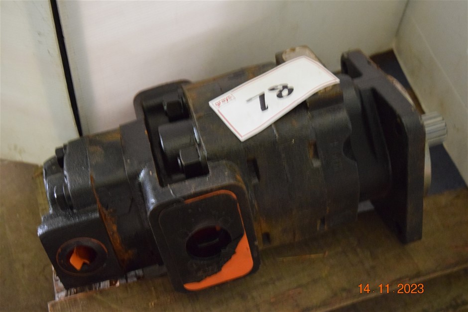 "Sandvik" Parker Manufactured Hydraulic Pump Assembly Auction (0078 ...