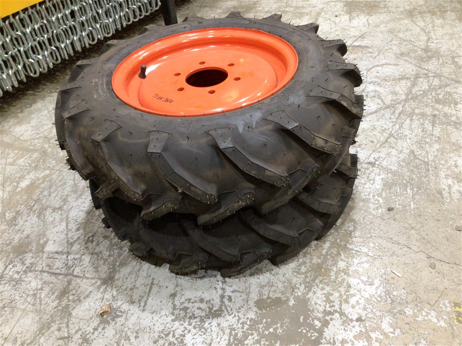 Pair of Bobcat Wheels Auction (0024-3028388) | Grays Australia