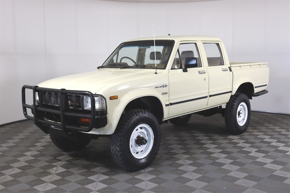 1983 Toyota Hilux LN46 Dual Cab Manual Ute Auction (0001-20084428 ...