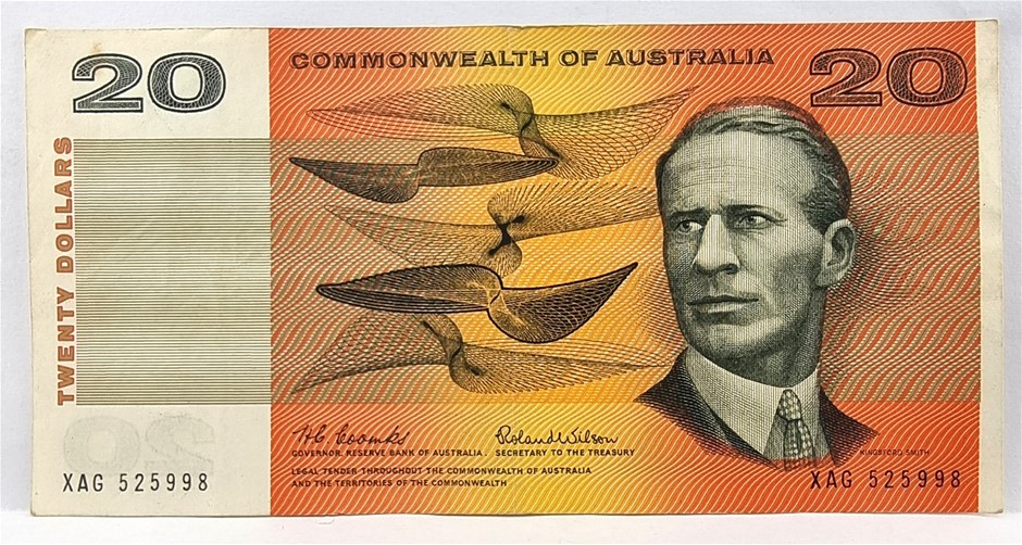 1966 FIRST YEAR OF ISSUE $20 BANKNOTE Auction (0003-2556566) | Grays ...