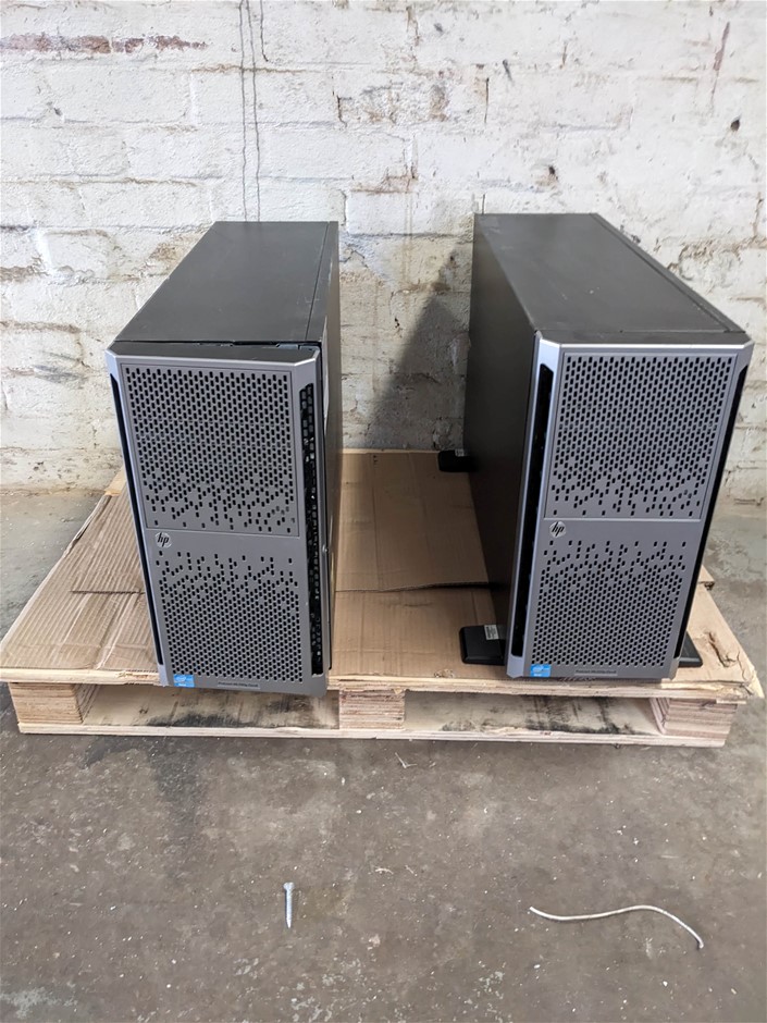 HP Proliant ML350p Gen8 Server. No HDD. Two Units Auction (0001-2556501 ...