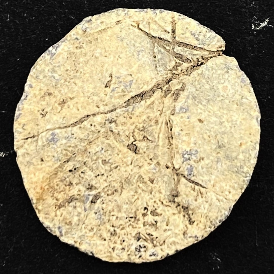 RARE ANCIENT MEDIEVAL TRADERS CLOTH SEAL FEATURING THE NUMBER '53 ...