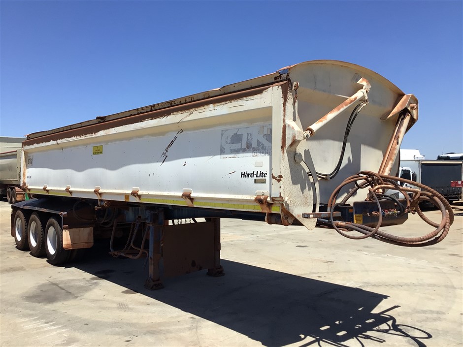 2013 Road West Transport Tri Axle Side Tipper Trailer Auction (0021 ...