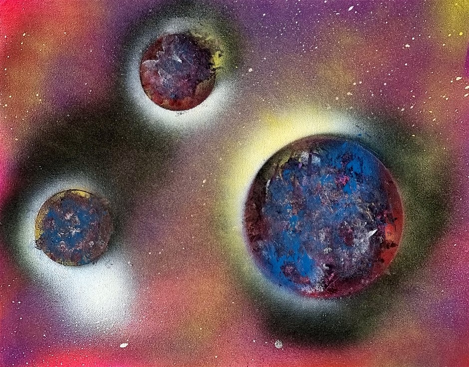 JSB (Street Artist), Original Synthetic Polymer Painting on Linen ...