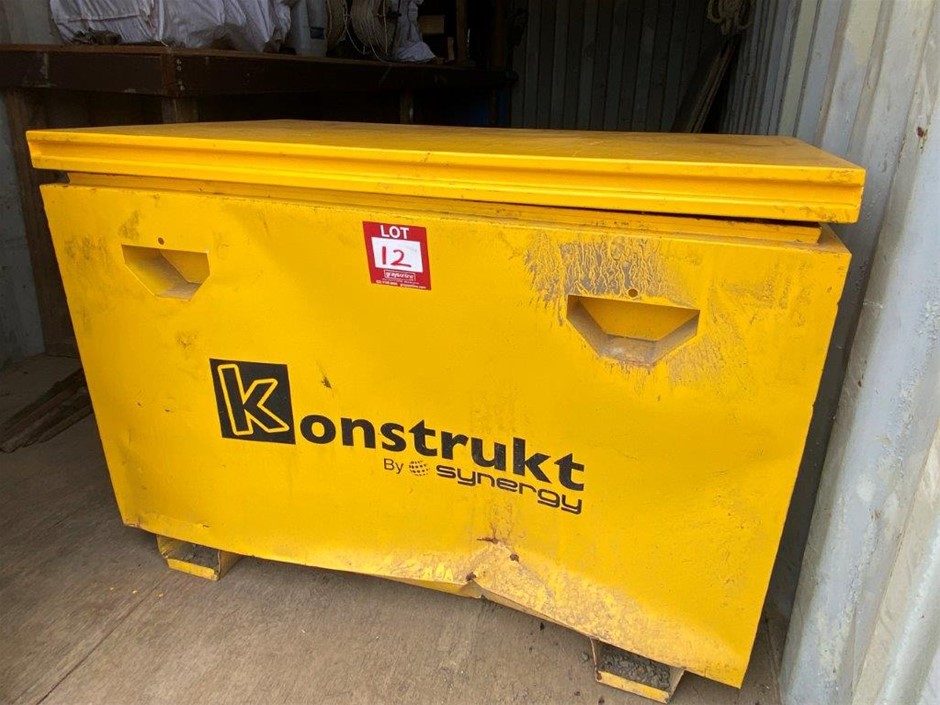 Konstrukt Site Toolbox and Assorted Lifting Chains Auction (0012 ...