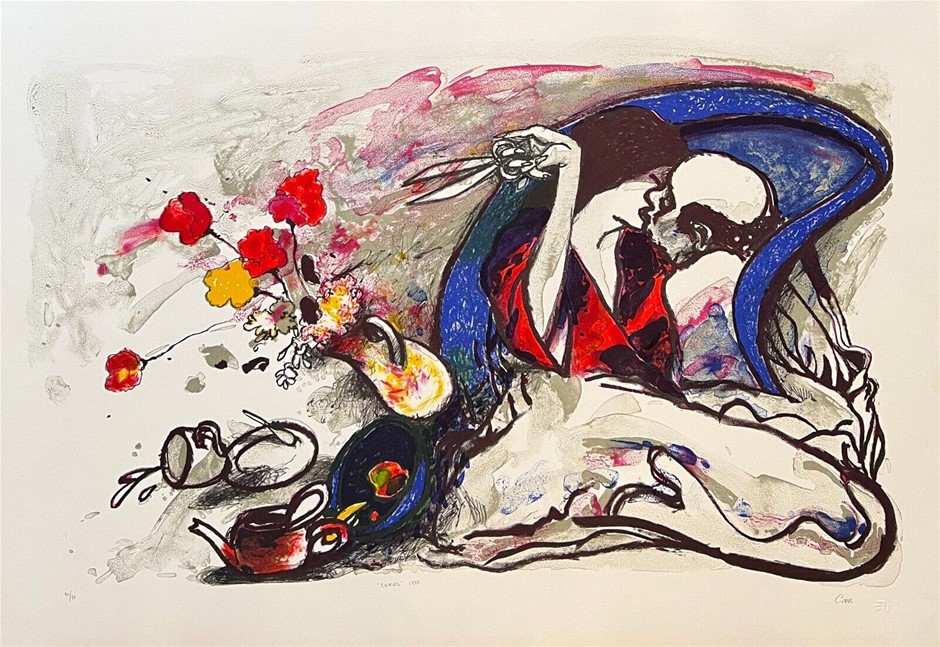 FRED CRESS (1938 - 2009) Limited Edition Lithograph Auction (0037 ...