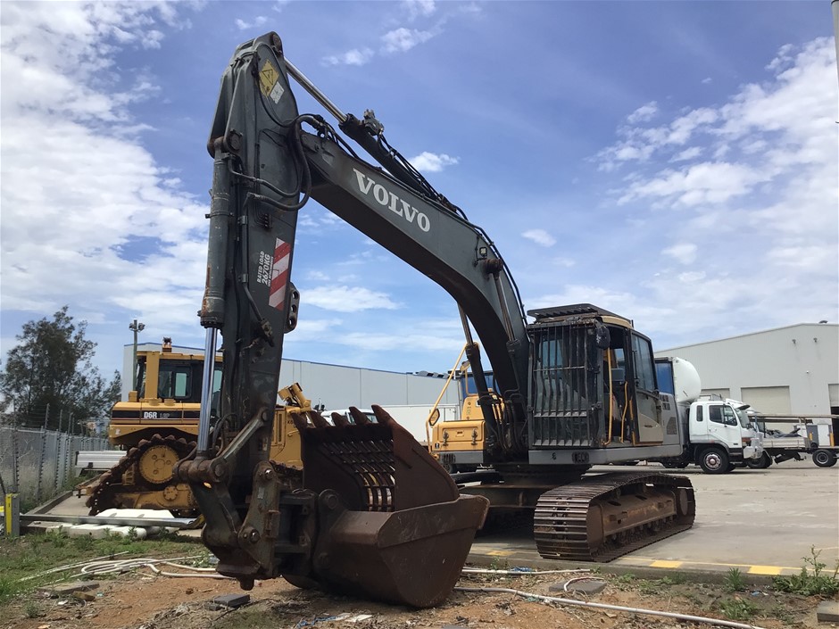 2007 Volvo EC210C Hydraulic Excavator Auction (0002-5054876) | Grays ...