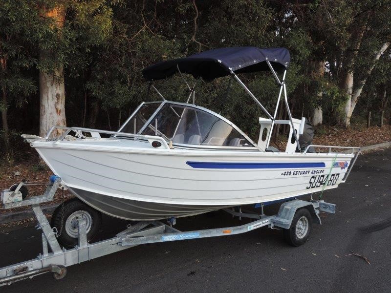 QUINTREX 420 ESTUARY ANGLER Auction (0001-50018934) | Grays Australia