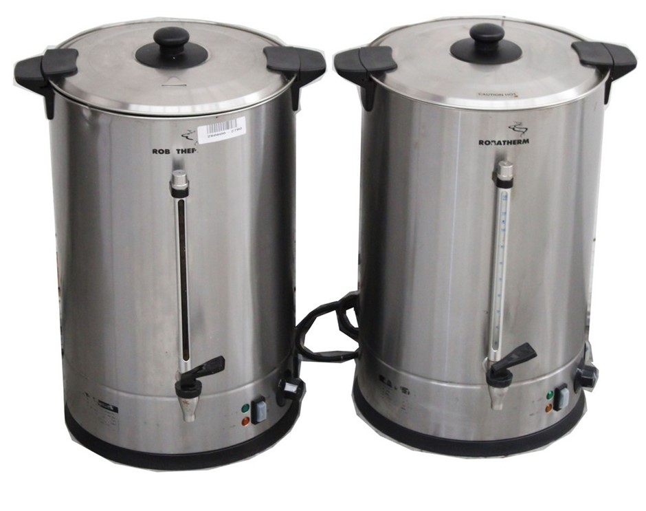 2X ROBATHERM HOT WATER URNS Auction (0047-5054943) | Grays Australia