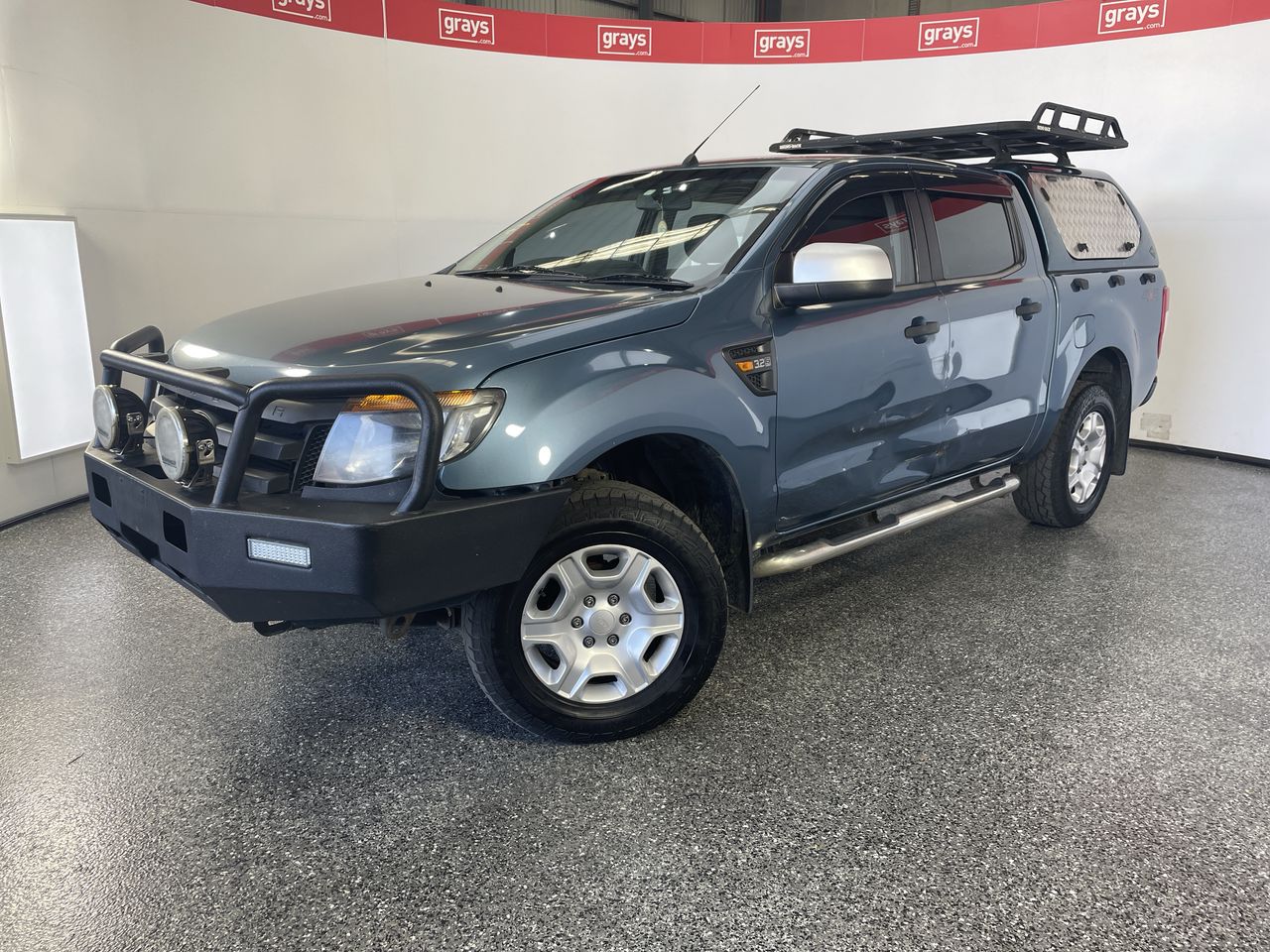 2014 Ford Ranger XLS 4X4 PX Turbo Diesel Automatic Dual Cab Auction ...