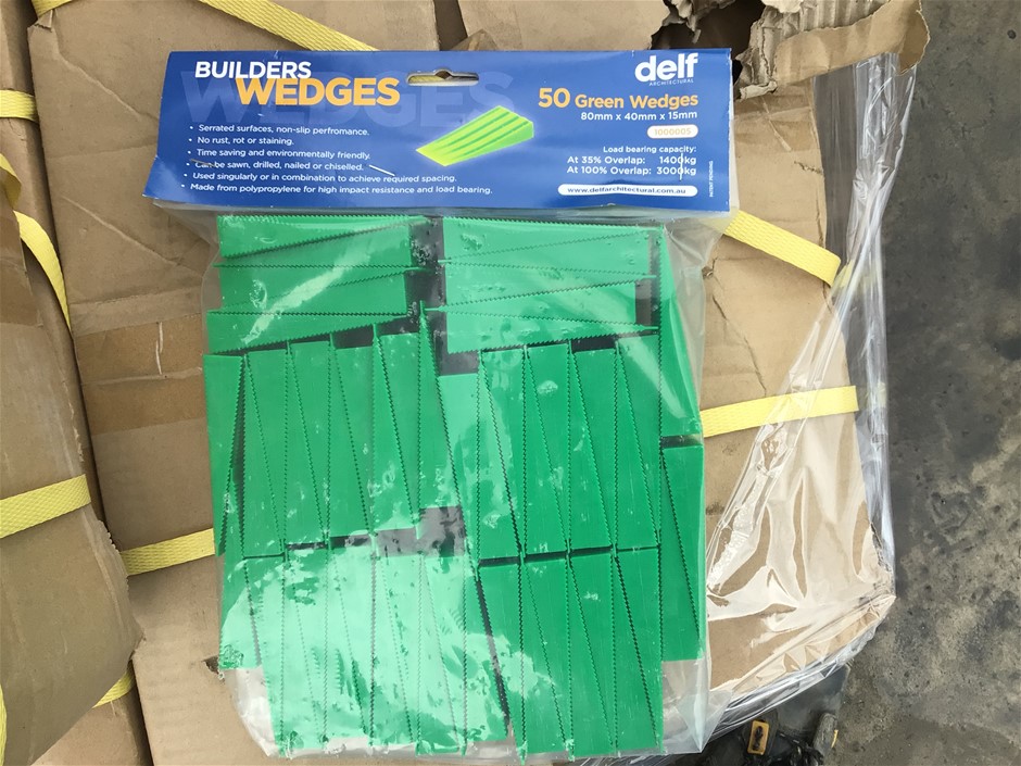 160 x Packets of DELF Builders Wedges Auction (0001-3028151) | Grays ...