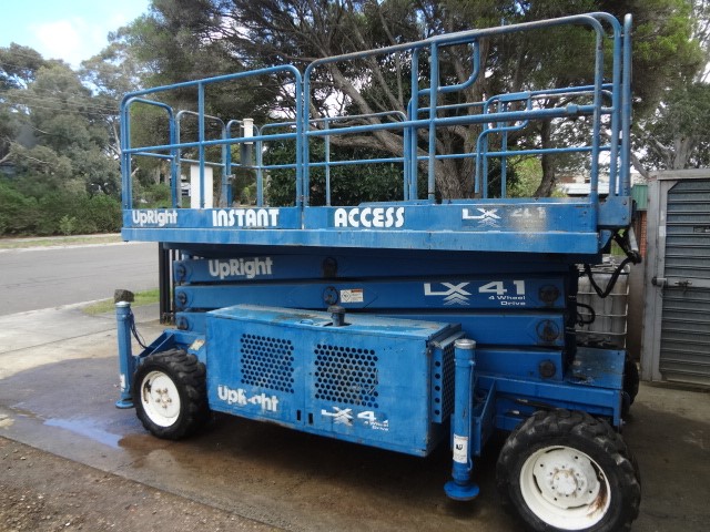 Up Right LX41 SD 4 Wheel Drive Scissor Lift - Vic