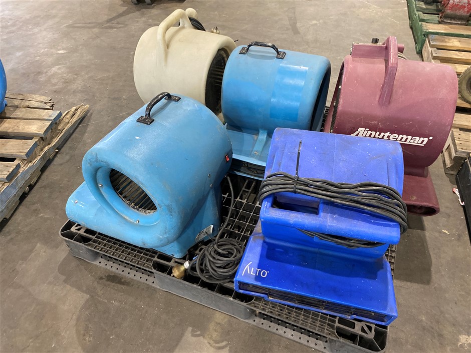 Qty of 5 Industrial Blowers Auction (0015-8018341) | Grays Australia