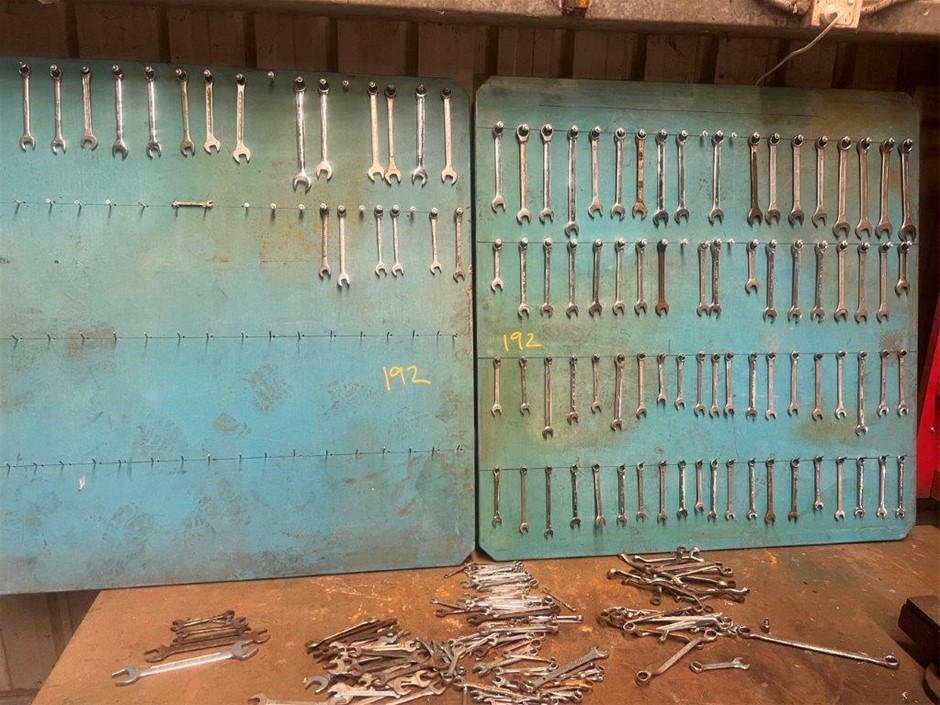 Blue Spanner Boards & Various Spanners Auction (0192-3027853) | Grays ...
