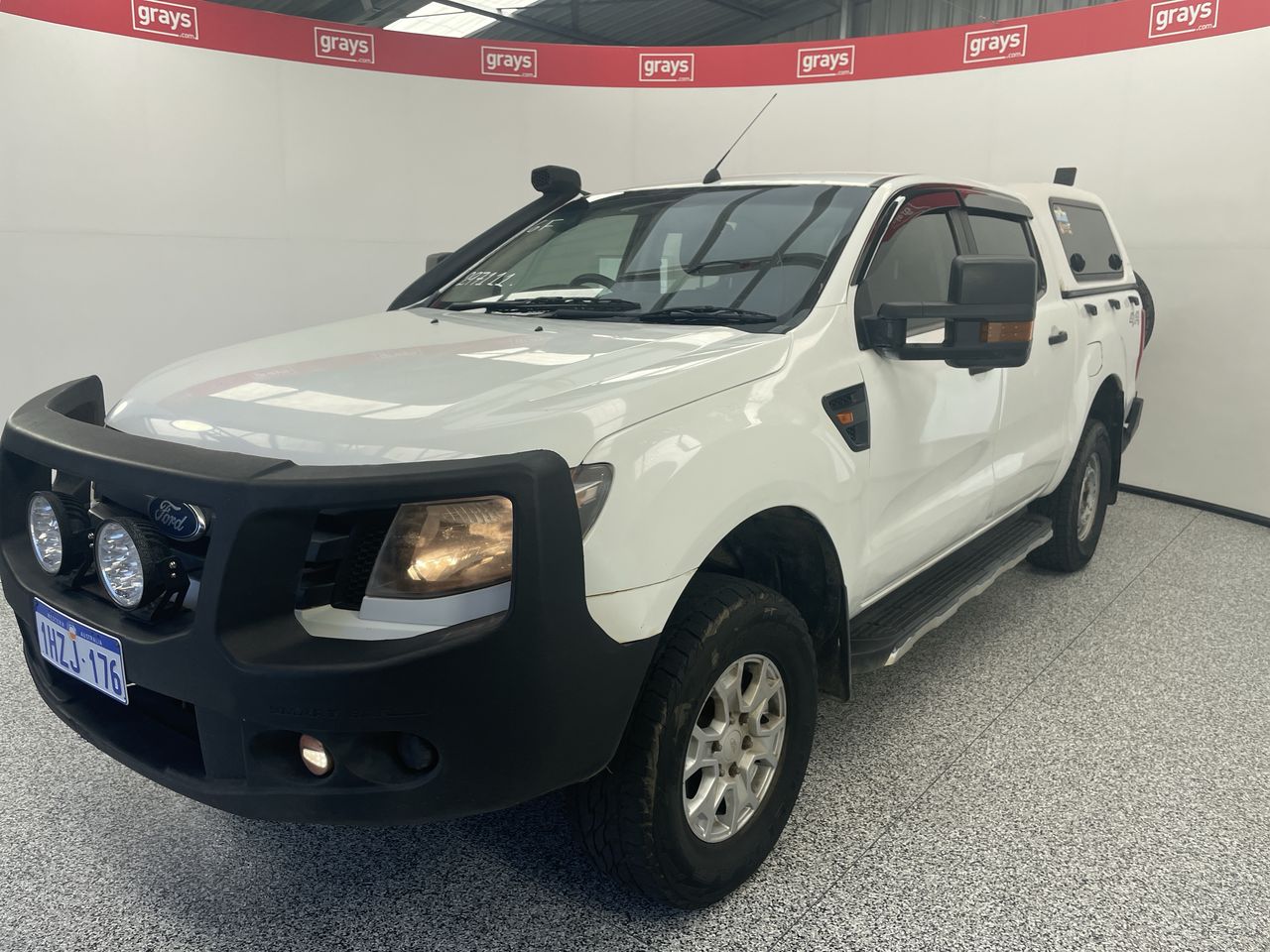 2013 Ford Ranger XL 4X4 PX Turbo Diesel Automatic Dual Cab Auction ...