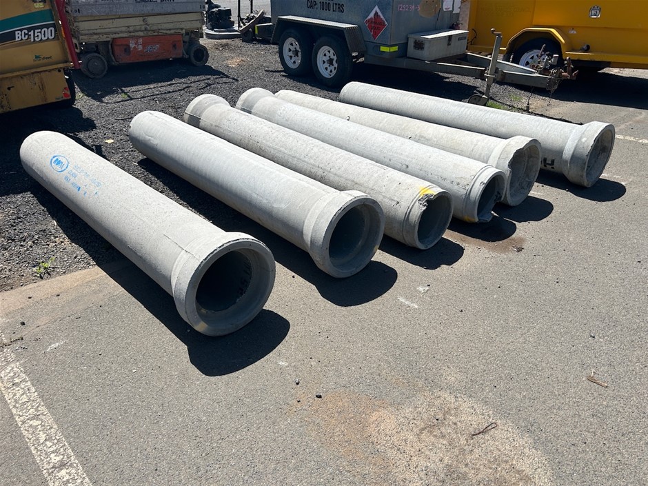 6 x Concrete Piping Auction (0055-3027929) | Grays Australia
