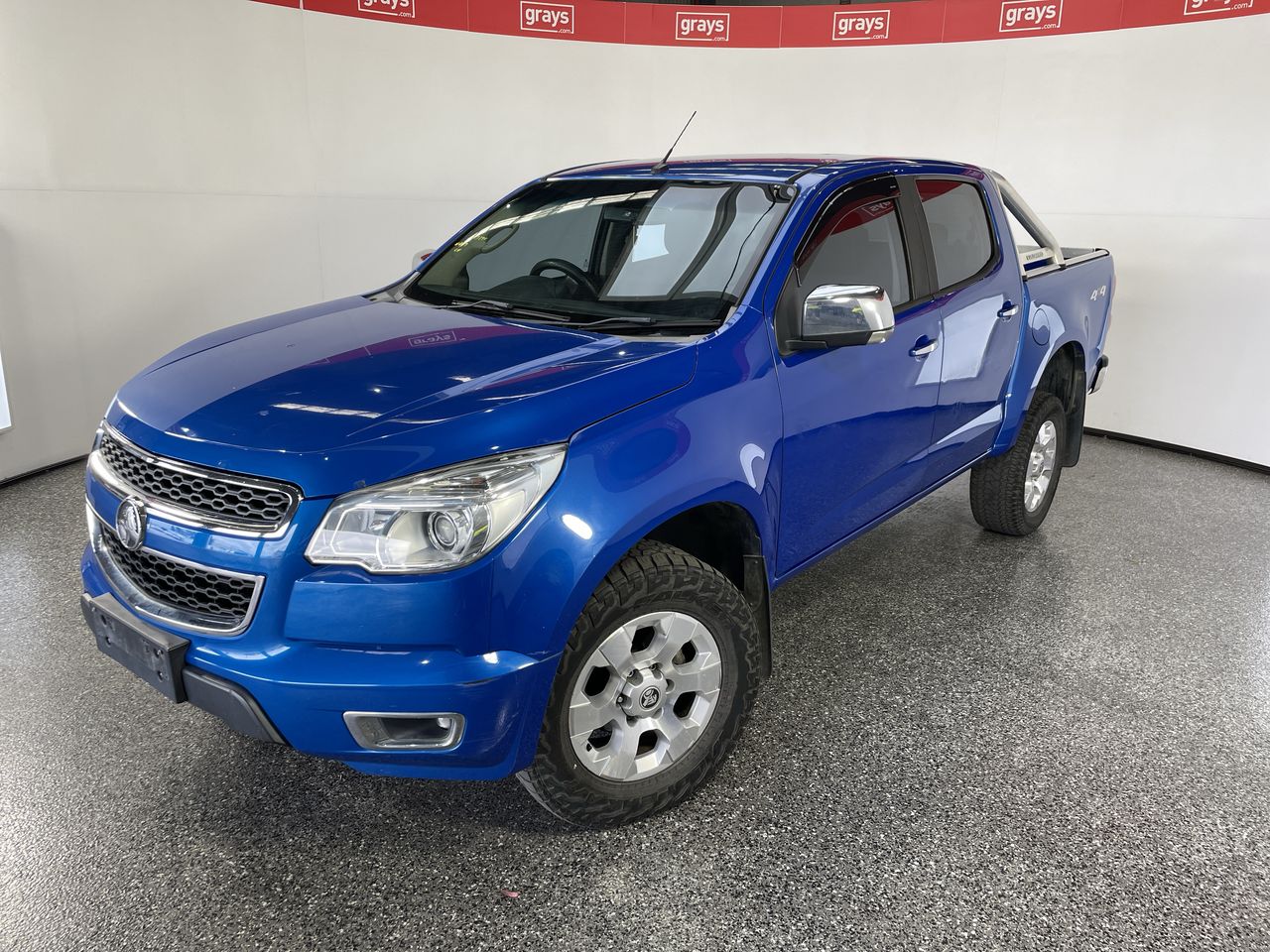 2015 Holden Colorado 4X4 LTZ RG Turbo Diesel Automatic Dual Cab Auction ...