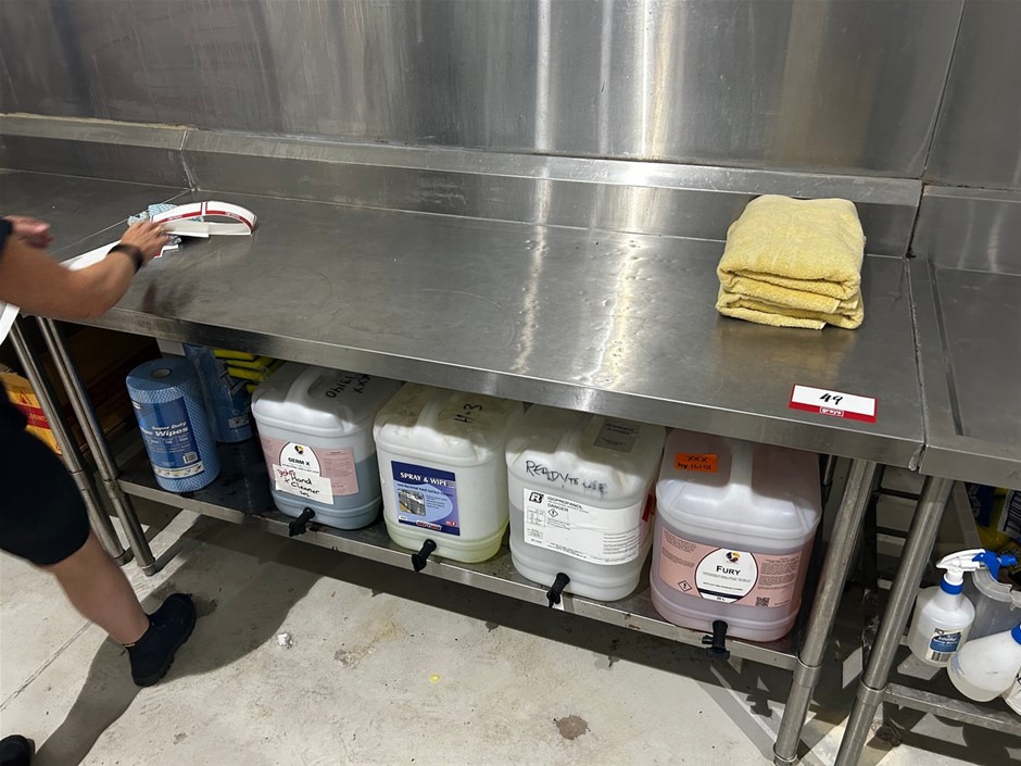 Stainless Steel Workbench Auction (0049-7049207) | Grays Australia